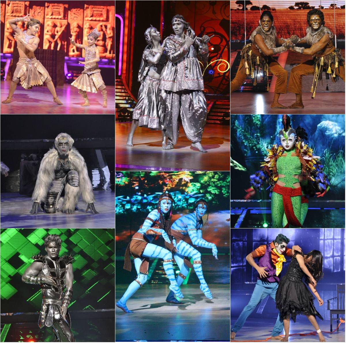 Paint Attack on Jhalak - Colors Tv