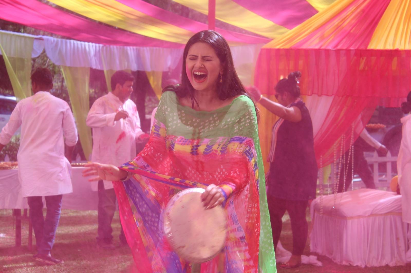 The Cast Of 'Kasam' Celebrates The Festival Of Colors