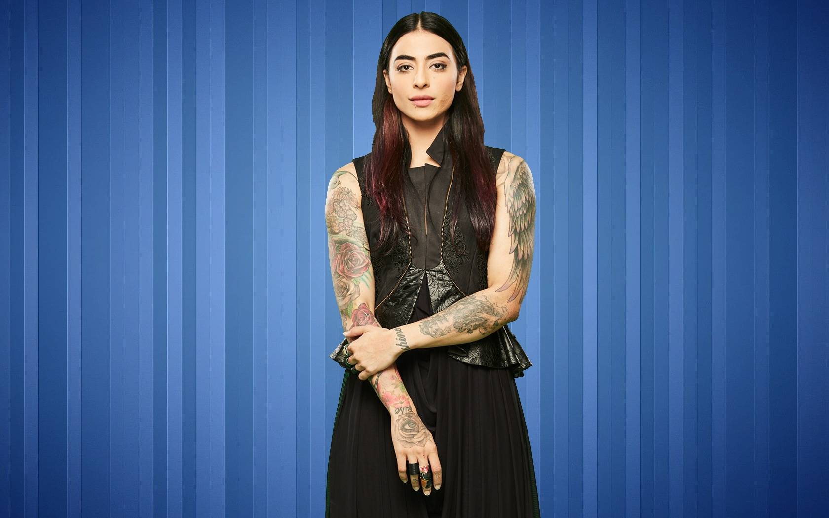 Vj Bani Tattoos Celebrity Face VJ Bani Is Having A Gala Time In...