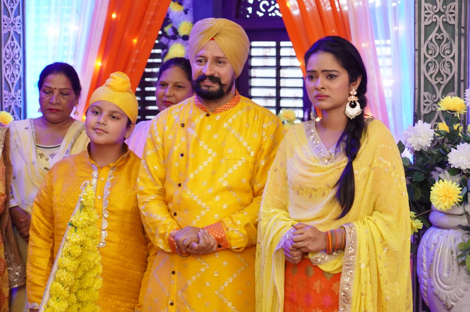 A sneak peek into Jahaan and Elahi's Haldi Function - Colors Tv