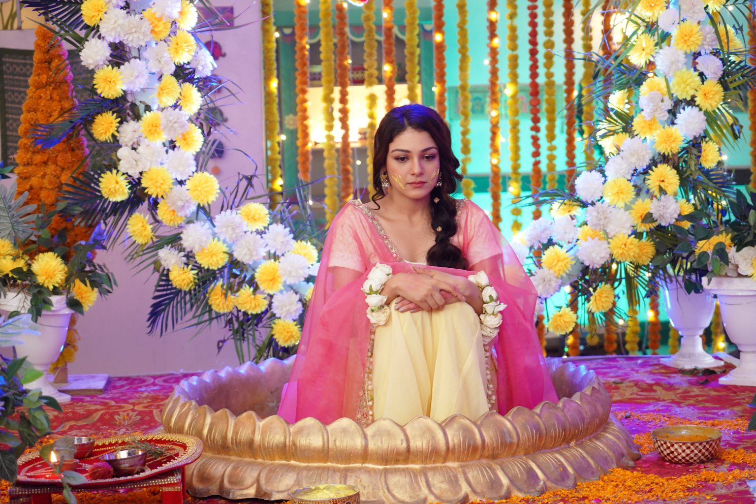 A sneak peek into Jahaan and Elahi's Haldi Function - Colors Tv