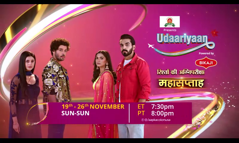 Udaariyaan | Mon-Sun ET 7:30pm PT 8:00pm | Aapka Colors - Colors Tv